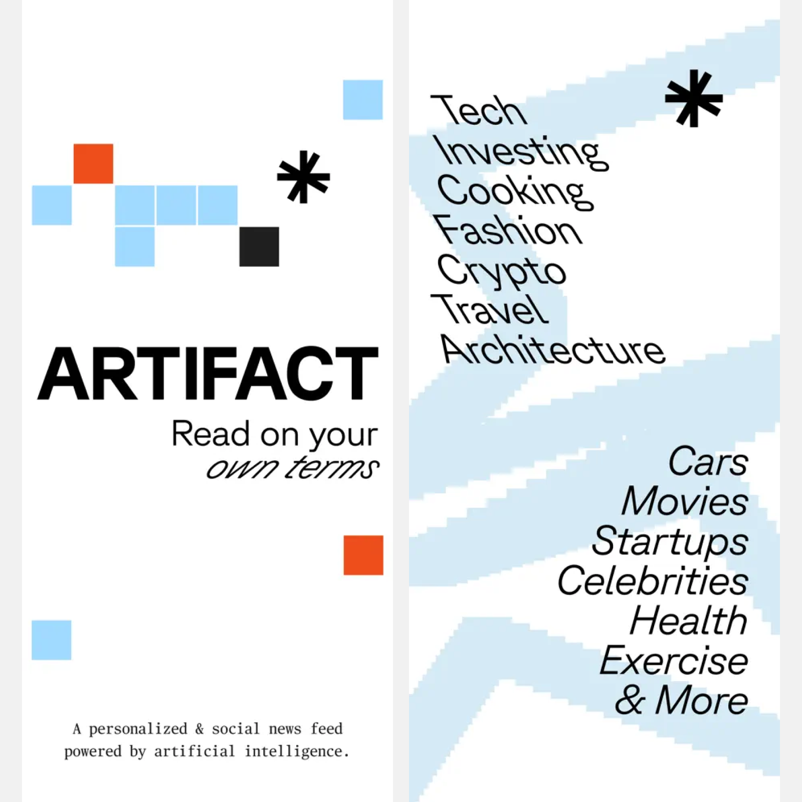 Artifact: 텍스트 버전 틱톡을 만든 인스타그램 창업자들 - 디자인 나침반