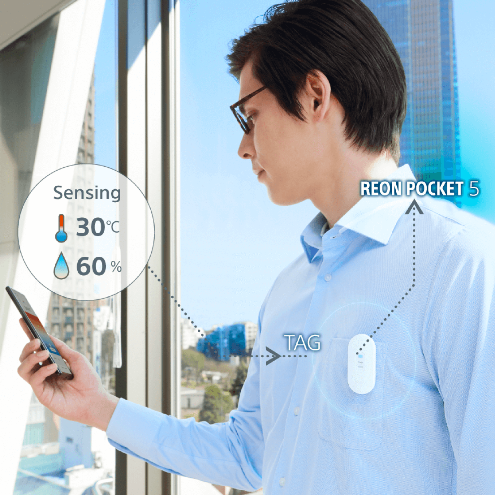 소니 레온 포켓 5: 더 가볍고 오래 가는 입는 에어컨 - 디자인 나침반