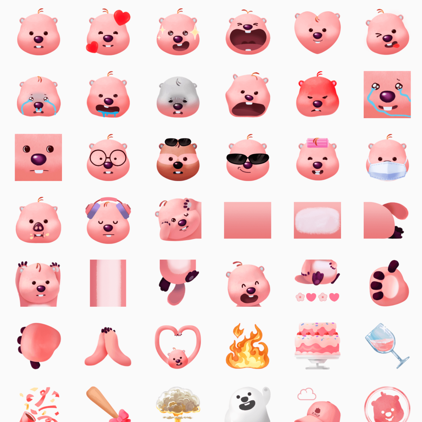 카카오톡 미니 이모티콘: 8개의 새 캐릭터 - 디자인 나침반