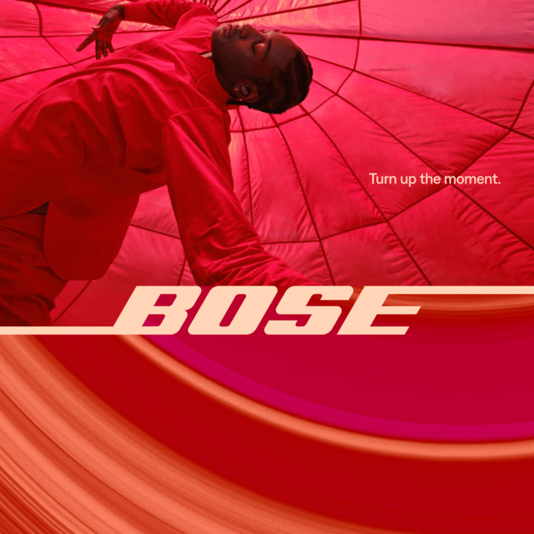 BOSE 리브랜딩: 탁월하게 표현한 몰입의 순간 - 디자인 나침반