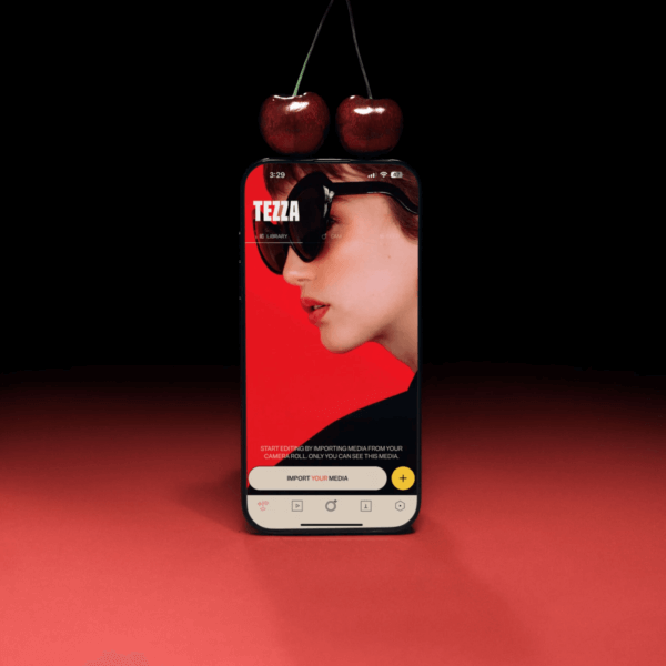 테자 Tezza, 카다시안 가족이 쓰는 사진 앱 - 디자인 나침반