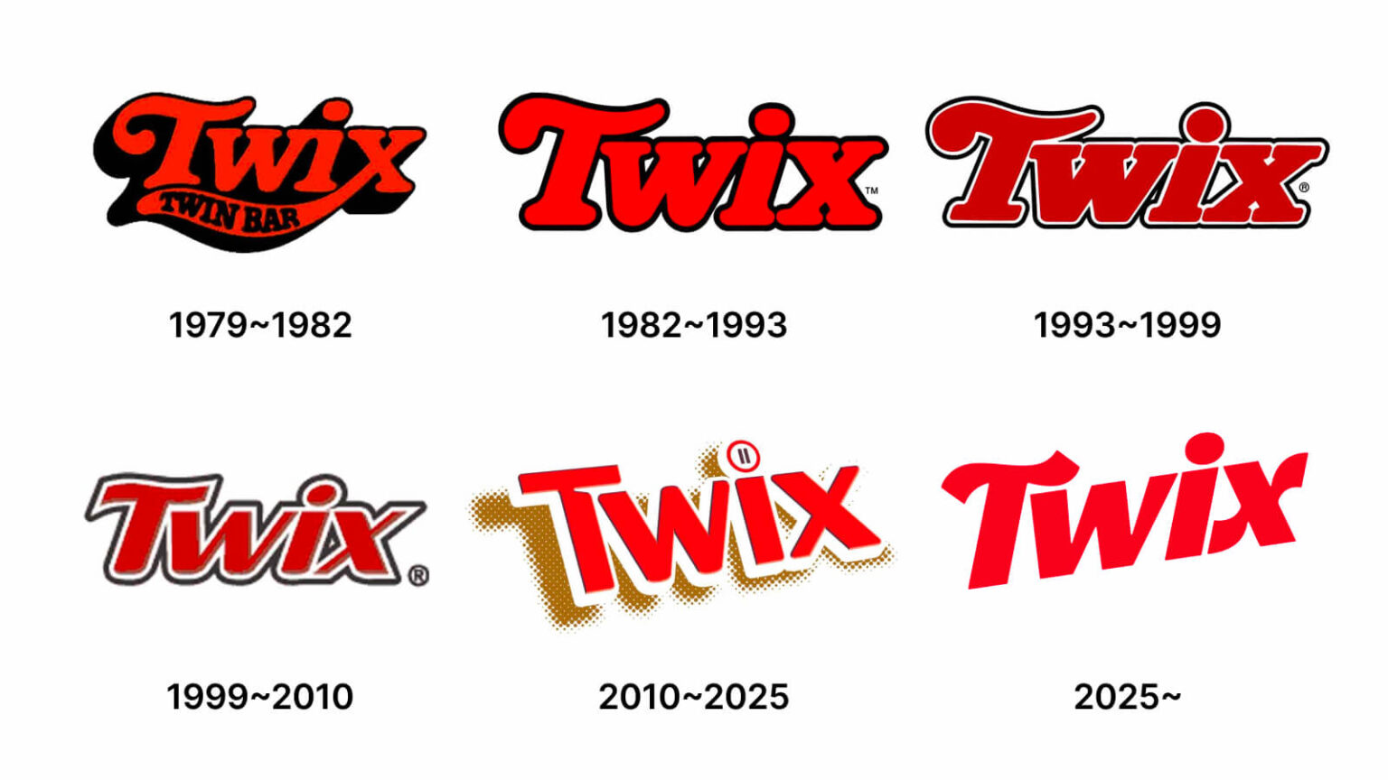 Twix's new logo, 'Two is better than one' - Design Compass