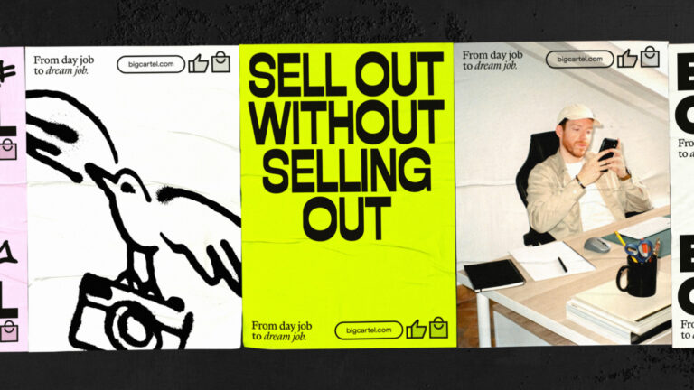 Big Cartel: 커머스답지 않은 커머스 - 디자인 나침반