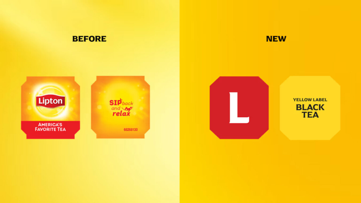 Lipton 135th Anniversary Rebranding - Design Compass