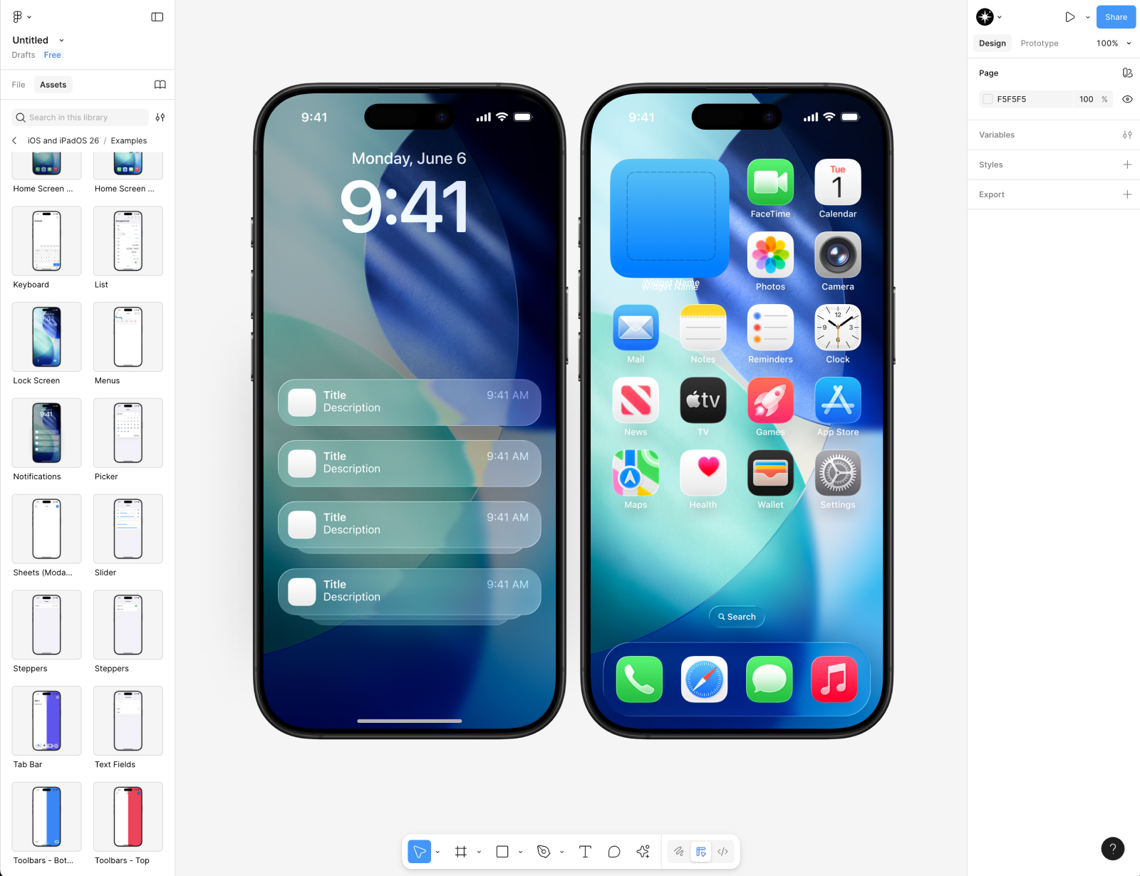 애플 iOS 26 디자인 키트 공개 - 디자인 나침반