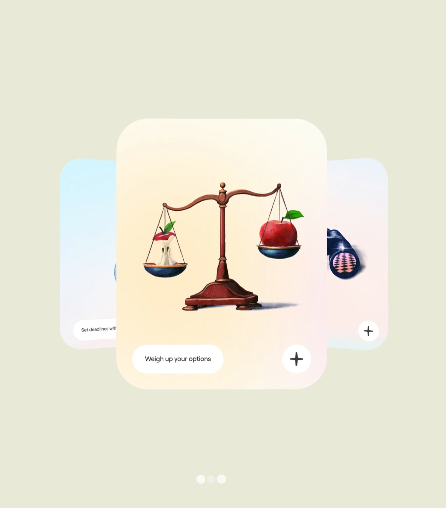 Jupi, 초현실적인 AI 의사결정 도우미 - 디자인 나침반